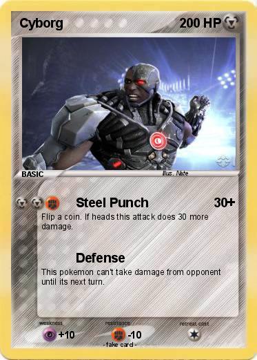 Pokémon Cyborg 304 304 - Steel Punch - My Pokemon Card
