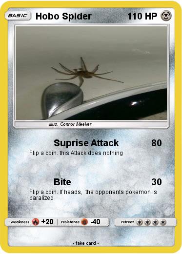 Pokémon Hobo Spider - Suprise Attack - My Pokemon Card