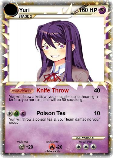Pokémon Yuri 189 189 - Knife Throw - My Pokemon Card