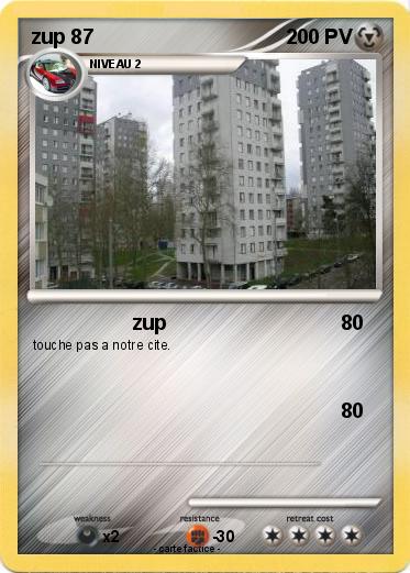 Pokémon zup 87 87 - zup - Ma carte Pokémon