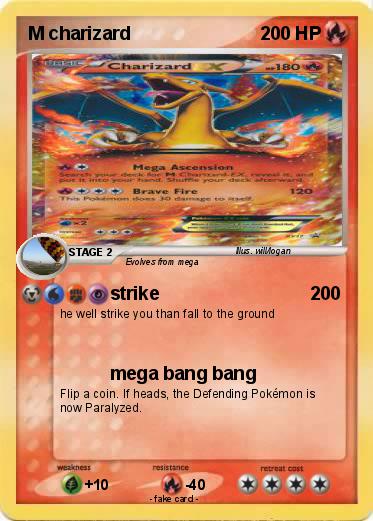 Pokémon M charizard 971 971 - strike - My Pokemon Card