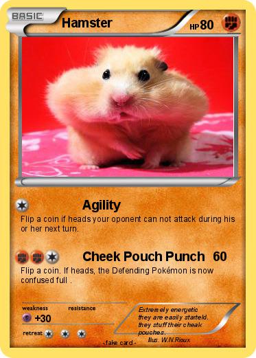 Pokémon Hamster 517 517 - Agility - My Pokemon Card