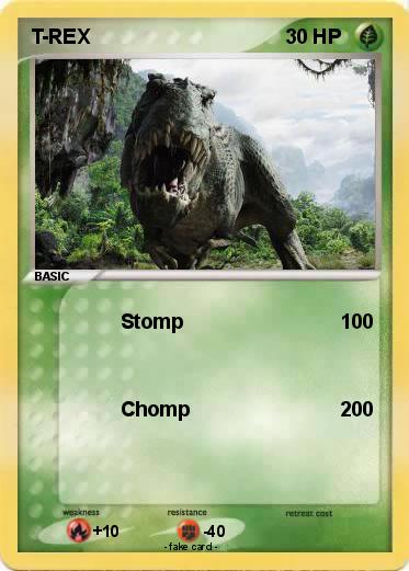 Pokémon T REX 866 866 - Stomp - My Pokemon Card