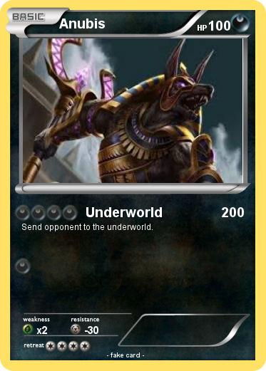 Pokémon Anubis 232 232 - Underworld - My Pokemon Card