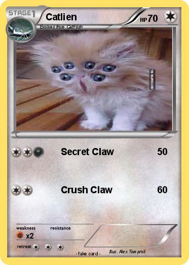 Pokémon Catlien - Secret Claw - My Pokemon Card