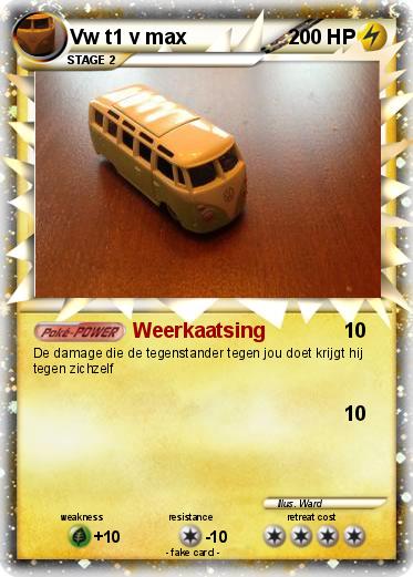 Pokémon Vw t1 v max - Weerkaatsing - My Pokemon Card
