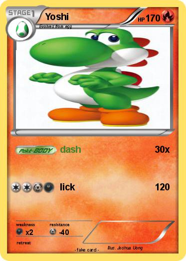 Pokémon Yoshi 3432 3432 - dash - My Pokemon Card