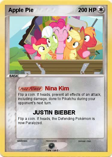 Pokémon Apple Pie 17 17 - Nina Kim - My Pokemon Card