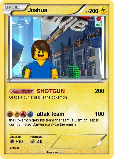 Pokémon Joshua 330 330 - SHOTGUN - My Pokemon Card