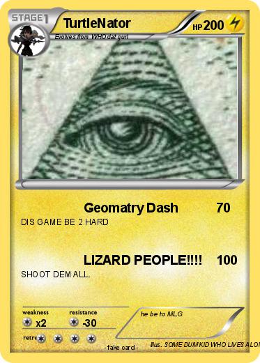 Pokémon TurtleNator 1 1 - Geomatry Dash - My Pokemon Card