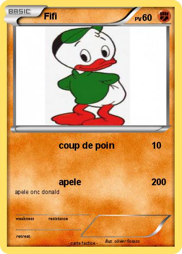 Pokémon Fifi 115 115 - coup de poin - Ma carte Pokémon