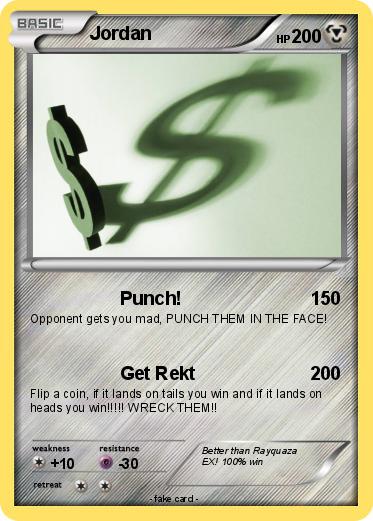 Pokémon Jordan 798 798 - Punch! - My Pokemon Card