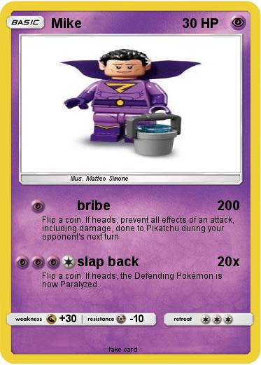 Pokémon Mike 1131 1131 - bribe - My Pokemon Card