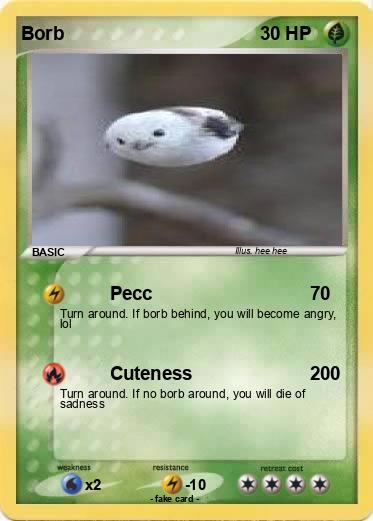 Pokémon Borb 6 6 - Pecc - My Pokemon Card