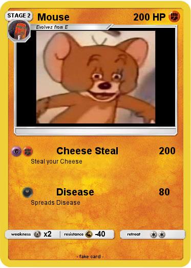 Pokémon Mouse 174 174 - Cheese Steal - My Pokemon Card