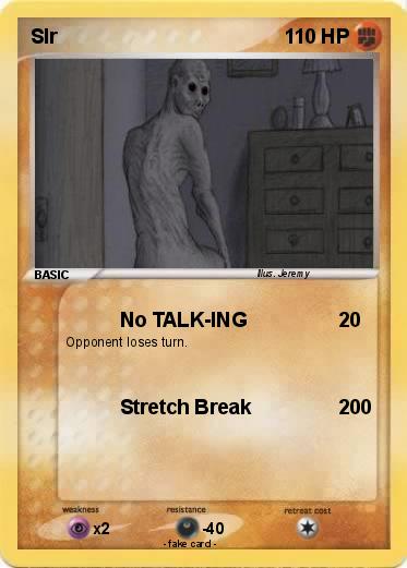 Pokémon SIr 595 595 - No TALK-ING - My Pokemon Card