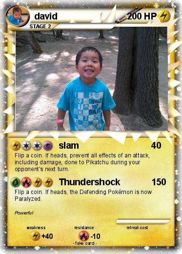 Pokémon david 1061 1061 - slam - My Pokemon Card