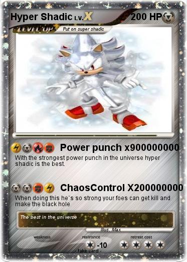 Pokémon Hyper Shadic 192 192 - Power punch x900000000 - My Pokemon Card