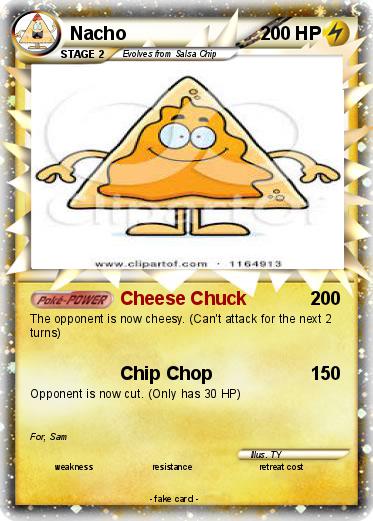 Pokémon Nacho 57 57 - Cheese Chuck - My Pokemon Card