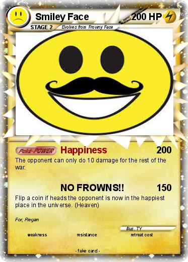 Pokémon Smiley Face 108 108 - Happiness - My Pokemon Card
