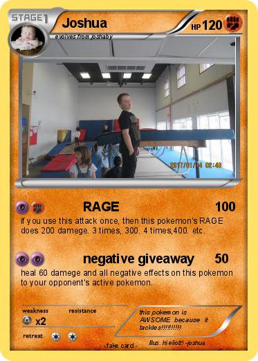 Pokémon Joshua 473 473 - RAGE - My Pokemon Card