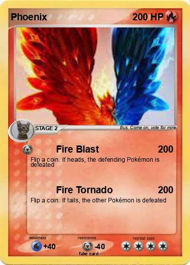 Pokémon Phoenix 1189 1189 - Fire Blast - My Pokemon Card
