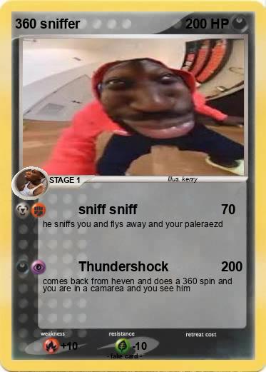 Pokémon 360 sniffer - sniff sniff - My Pokemon Card