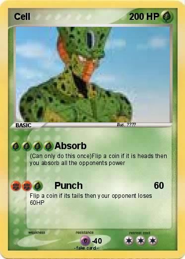 Pokémon Cell 242 242 - Absorb - My Pokemon Card
