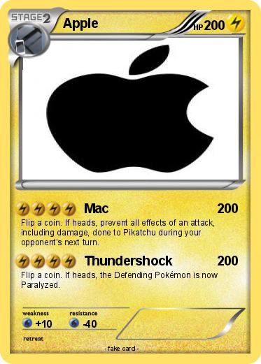Pokémon Apple 885 885 - Mac - My Pokemon Card