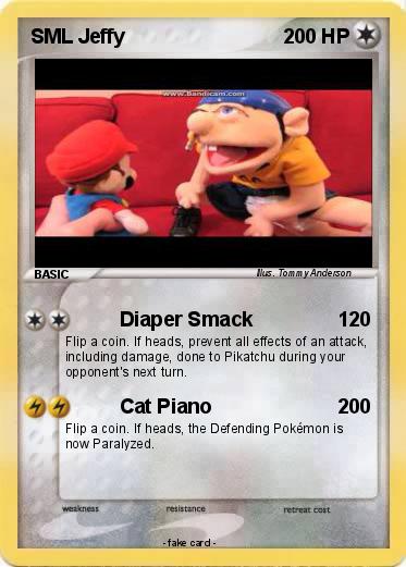 Pokémon SML Jeffy 2 2 - Diaper Smack - My Pokemon Card