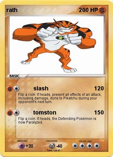 Pokémon rath 54 54 - slash - My Pokemon Card