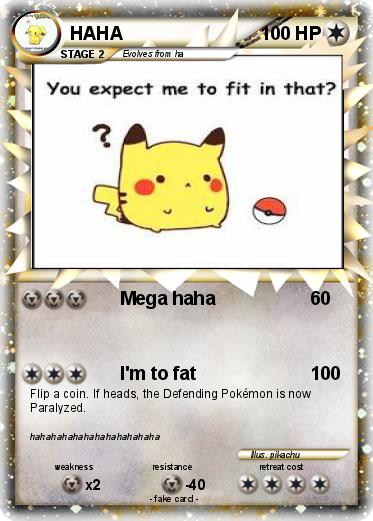 Pokémon HAHA 56 56 - Mega haha - My Pokemon Card