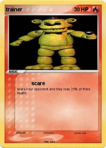 Pokémon trainer 685 685 - scare - My Pokemon Card
