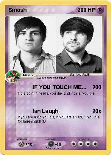 Pokémon Smosh 552 552 - IF YOU TOUCH ME... - My Pokemon Card