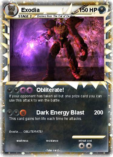 Pokémon Exodia 238 238 - Obliterate! - My Pokemon Card