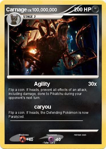 Pokémon Carnage 348 348 - Agility - My Pokemon Card