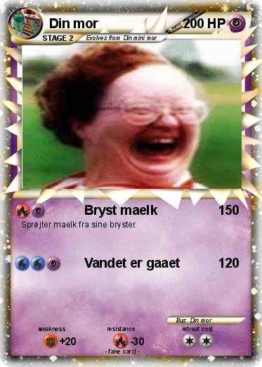 Pokémon Din mor 15 15 - Bryst maelk - My Pokemon Card