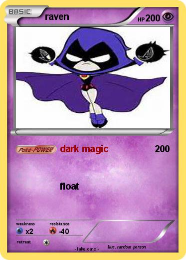Pokémon raven 305 305 - dark magic - My Pokemon Card