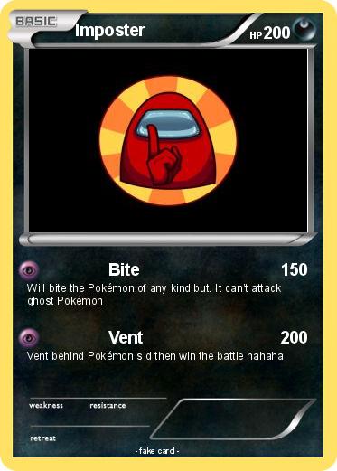 Pokémon Imposter 185 185 - Bite - My Pokemon Card