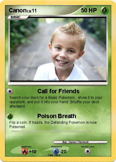 Pokémon Canon 198 198 - Call for Friends - My Pokemon Card