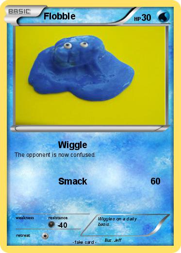 Pokémon Flobble 1 1 - Wiggle - My Pokemon Card