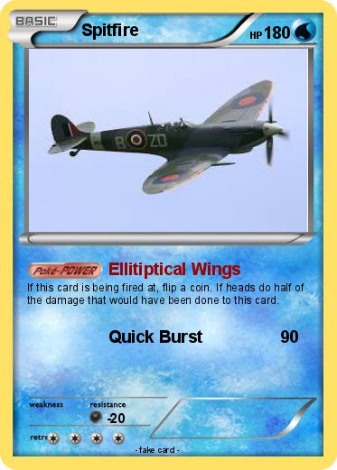 Pokémon Spitfire 68 68 - Ellitiptical Wings - My Pokemon Card