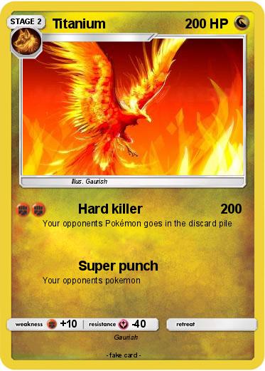 Pokémon Titanium 121 121 - Hard killer - My Pokemon Card