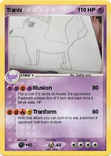 Pokémon Tranix - Illusion - My Pokemon Card