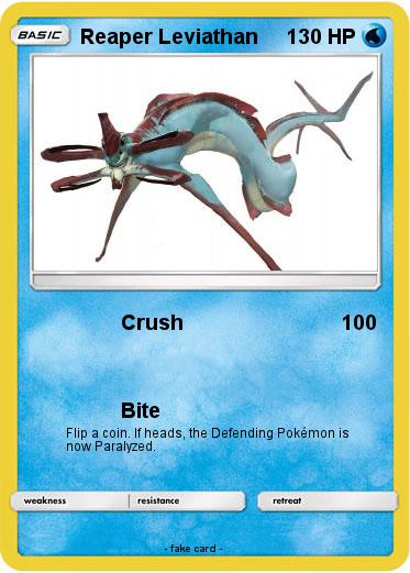 Pokémon Reaper Leviathan 20 20 - Crush - My Pokemon Card