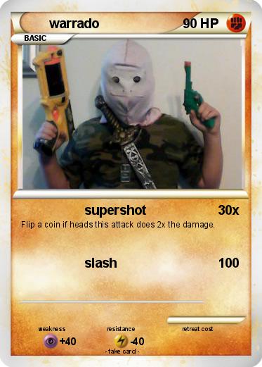 Pokémon warrado - supershot - My Pokemon Card