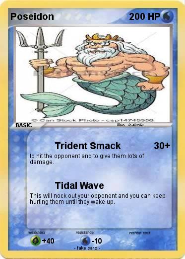Pokémon Poseidon 907 907 - Trident Smack - My Pokemon Card