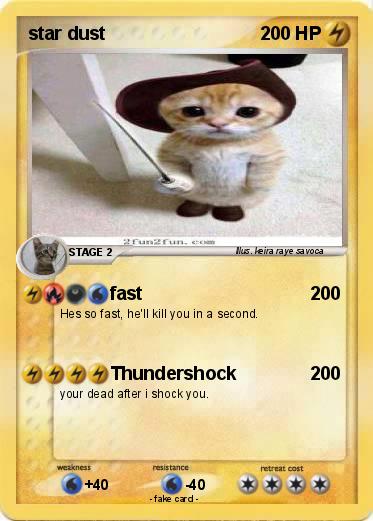 Pokémon star dust 9 9 - fast - My Pokemon Card