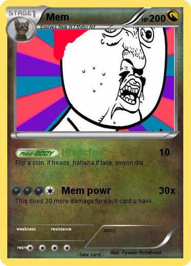 Pokémon Mem 12 12 - Hfsdcfgd - My Pokemon Card