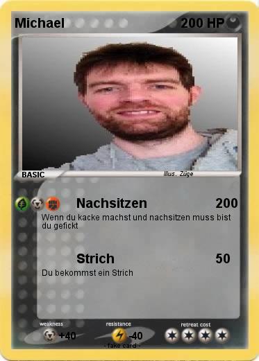 Pokémon Michael 3494 3494 - Nachsitzen - My Pokemon Card